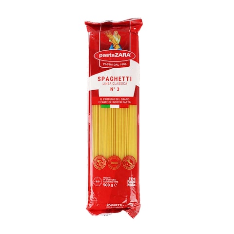 Buy PASTAZARA PASTA SPAGHETTI 500G Online | Carrefour Egypt