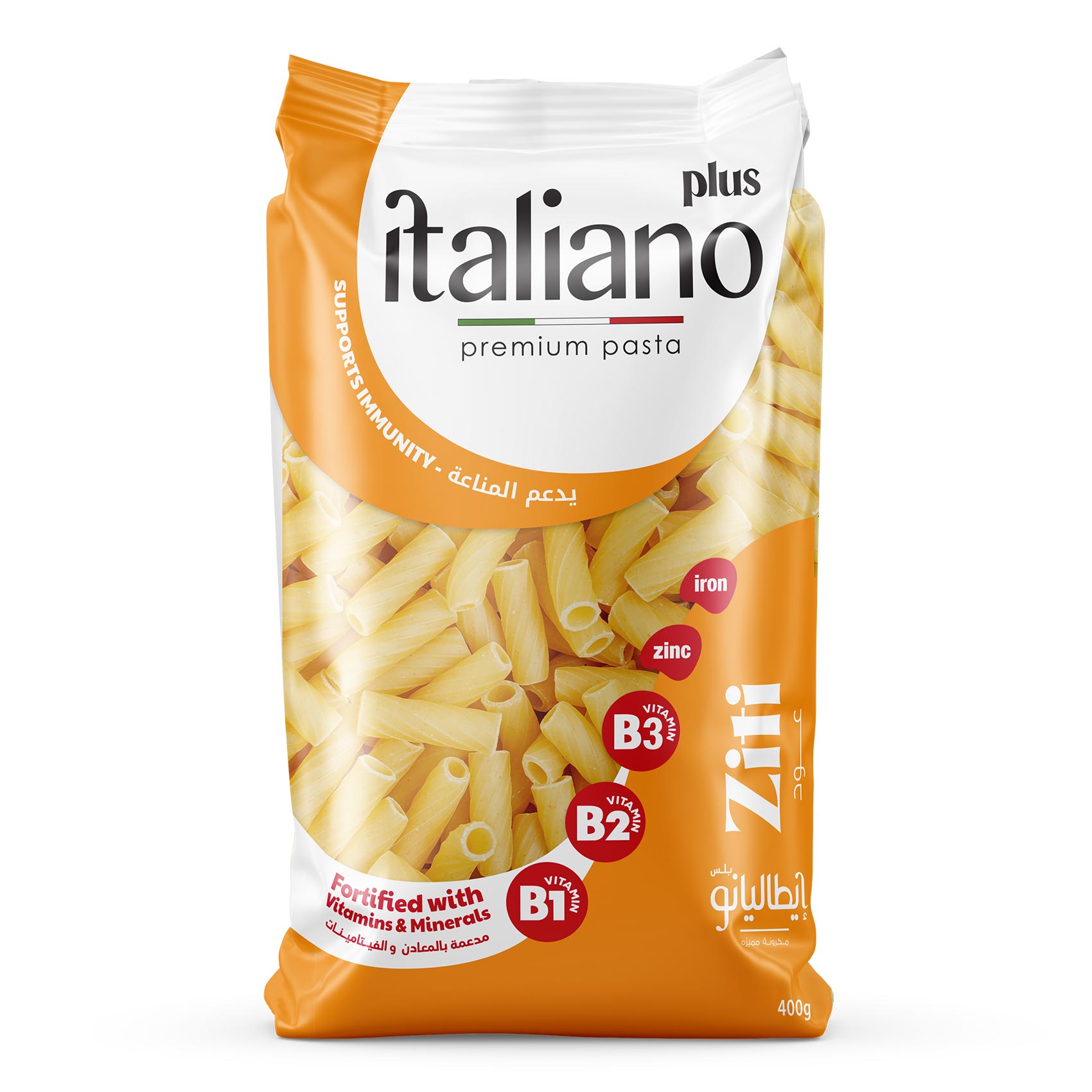 Buy Italiano Ziti Pasta - 400 gram Online | Carrefour Egypt