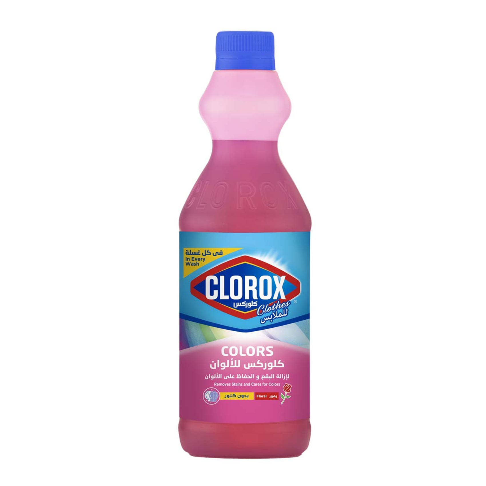 Buy Clorox Floral Color Bleach - 475ml Online | Carrefour Egypt