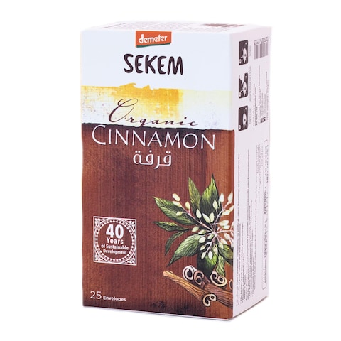 Buy Sekem Cinnamon - 25 Envelope Online | Carrefour Egypt