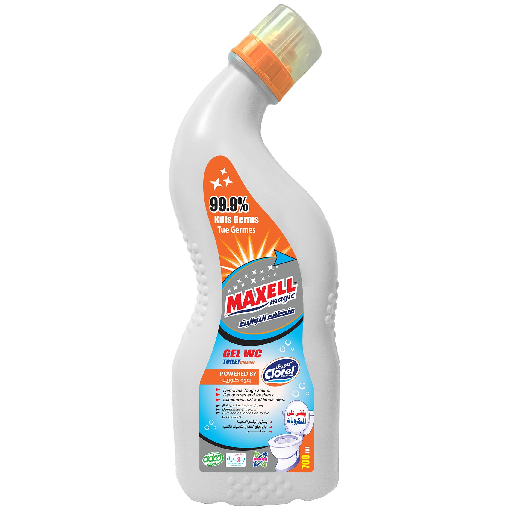 Buy Maxell Magic Toilet Cleaner Clorel Power - 700ml Online | Carrefour ...