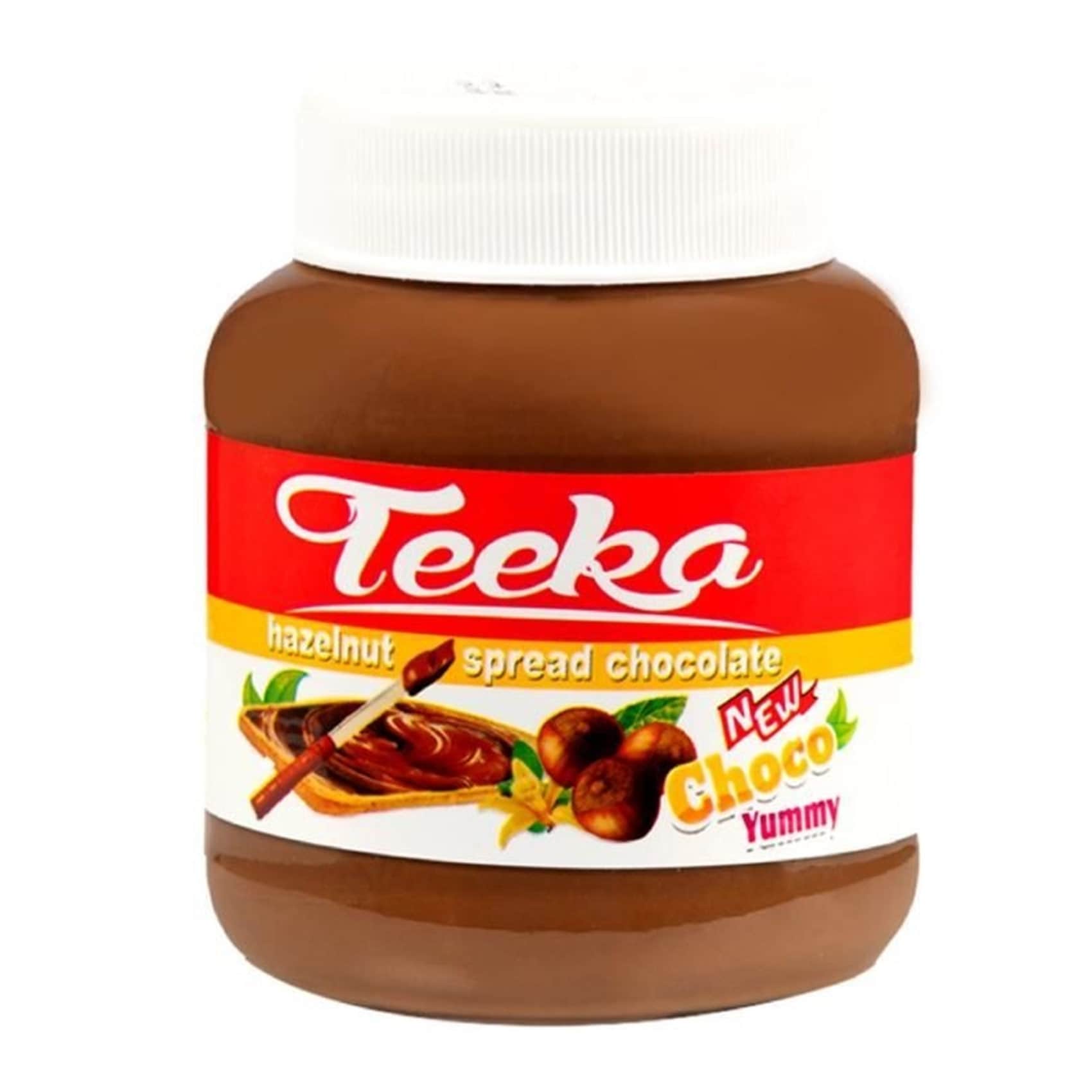 Buy Teeka Hazelnut Chocolate Spread - 300 gram Online | Carrefour Egypt