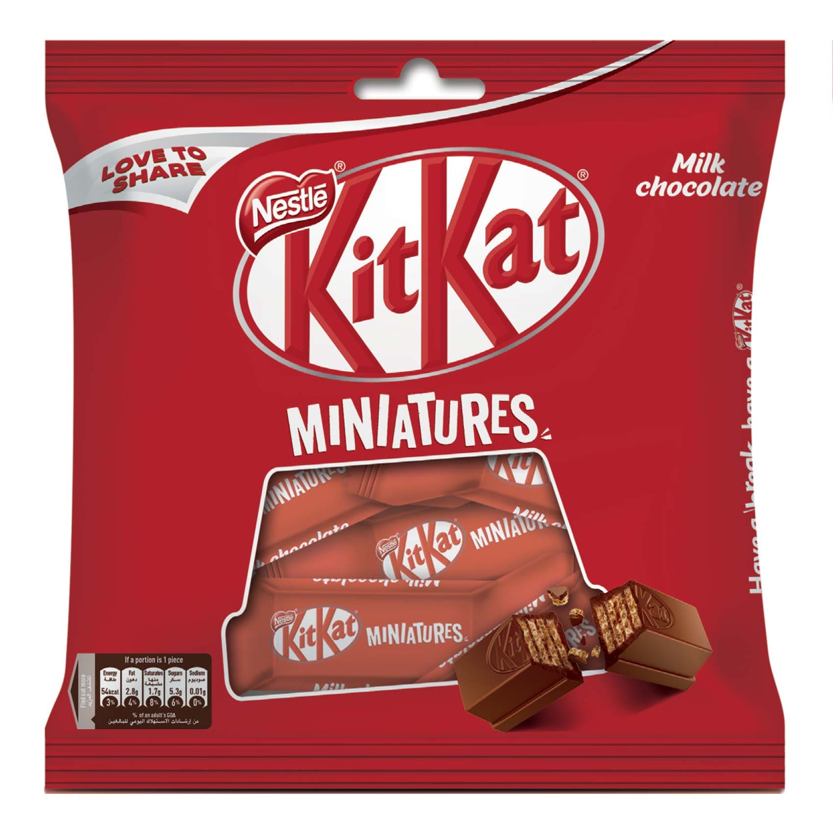 Buy KitKat Mini Chocolate - 110 gm Online | Carrefour Egypt