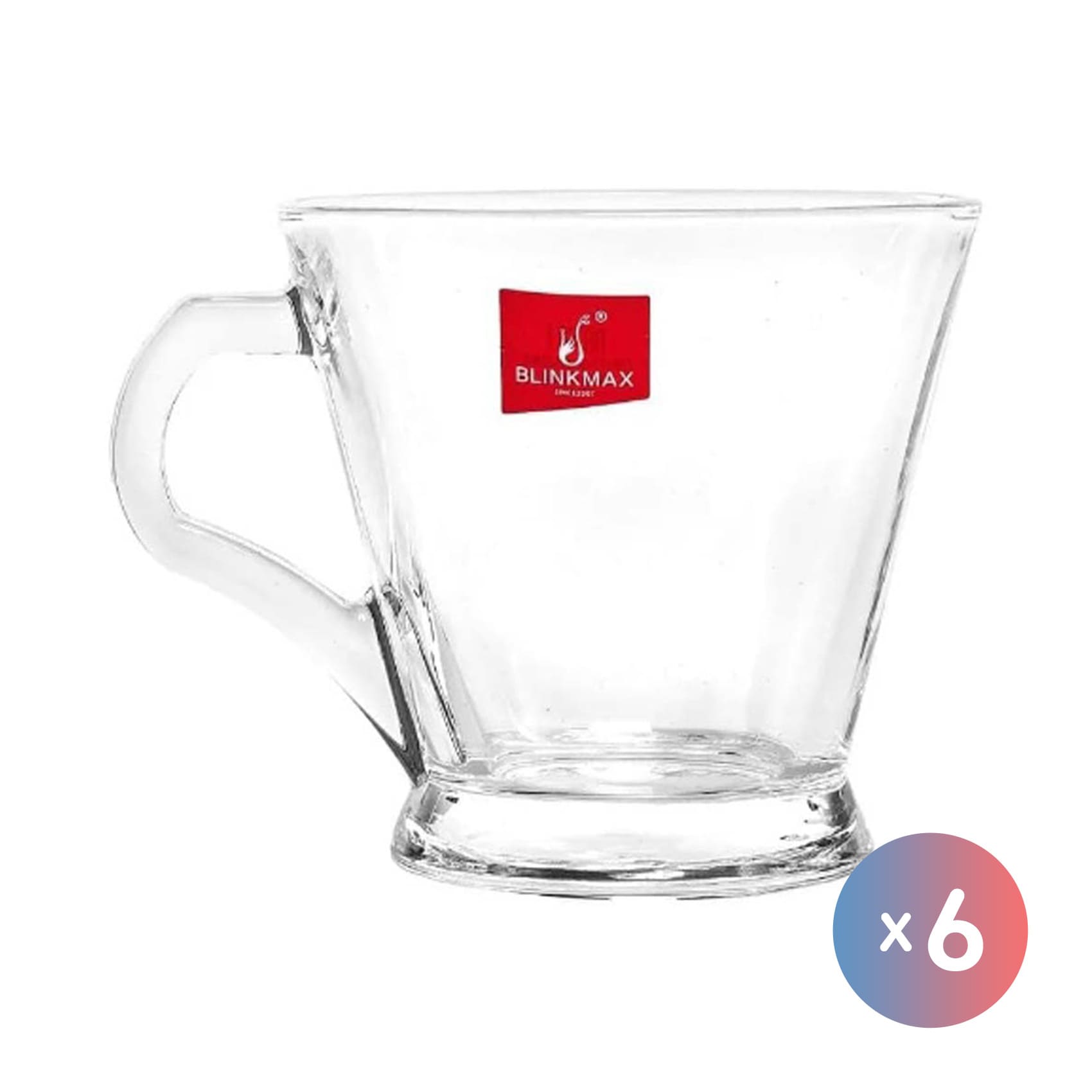 Buy Blinkmax Glass Cup Set - 175 ml - 6 Pieces - KTZB98 Online ...