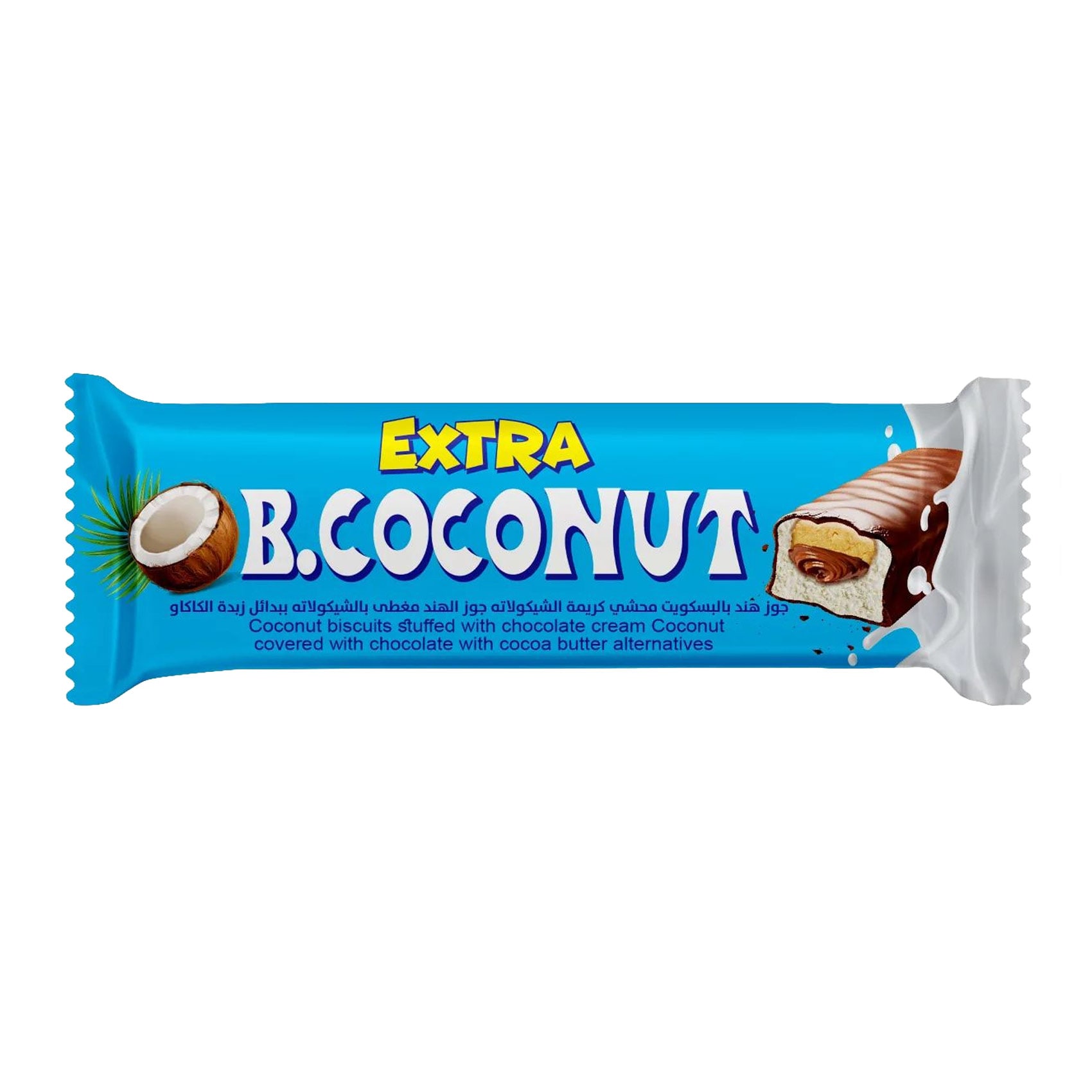 Buy Extra B.coconut Coconut Biscuit - 45 gm Online | Carrefour Egypt