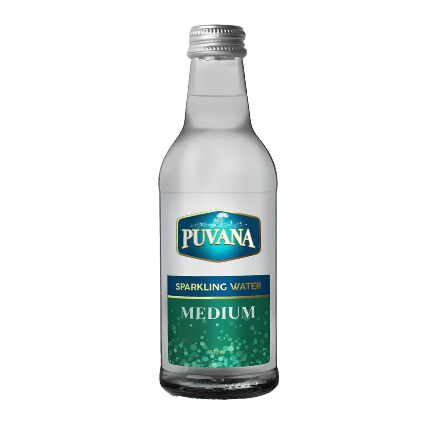 Buy Puvana Sparkling Water - Medium - 240ml Online | Carrefour Egypt