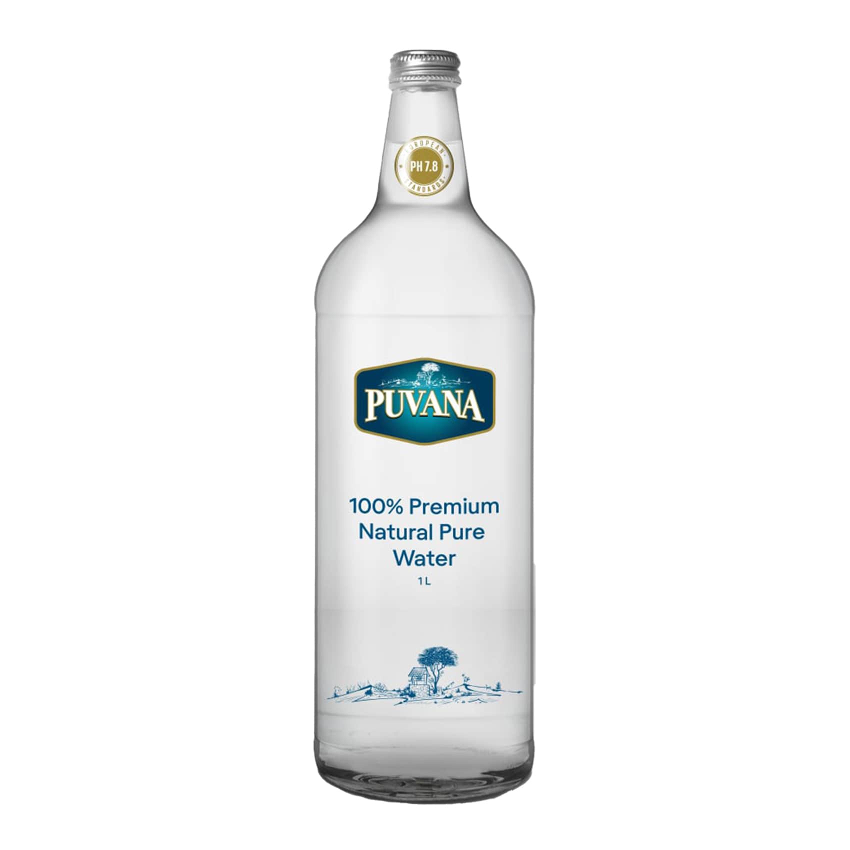Buy Puvana Water Glass - 1 L Online | Carrefour Egypt