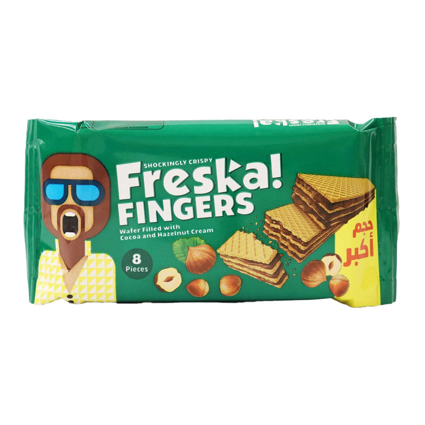 Buy Freska Finger Wafer Filled with Cocoa and Hazelnut - 10 Fingers ...