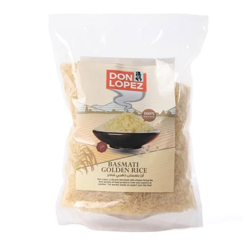 Buy Don Lopez Golden Basmati Rice - 900 gram Online | Carrefour Egypt