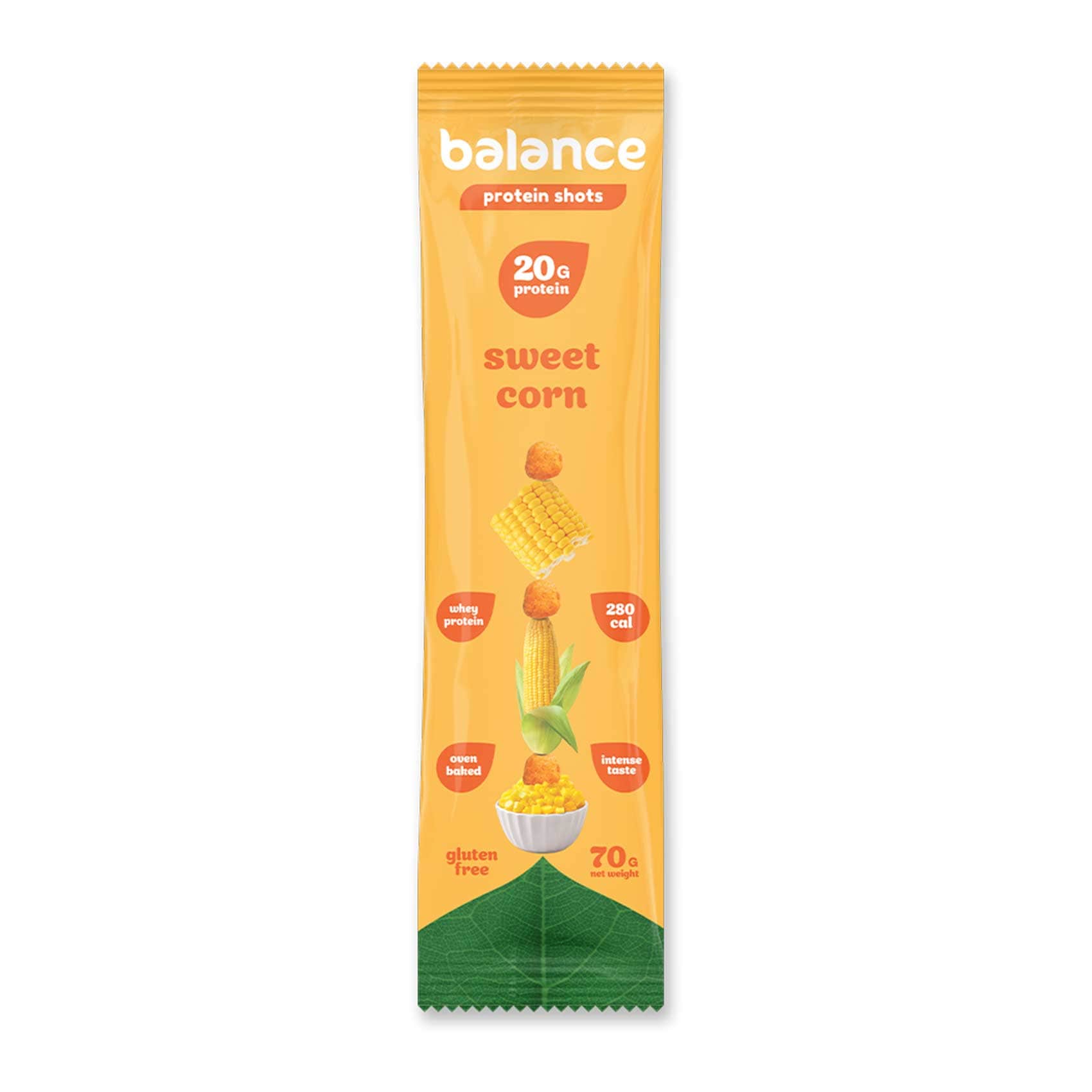 Buy Balance Protein Shots Sweet Corn - 70 gm Online | Carrefour Egypt