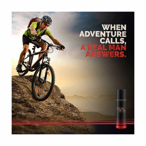 Buy Real Man Fresh Mood Perfume Spray - 150ml Online | Carrefour Egypt