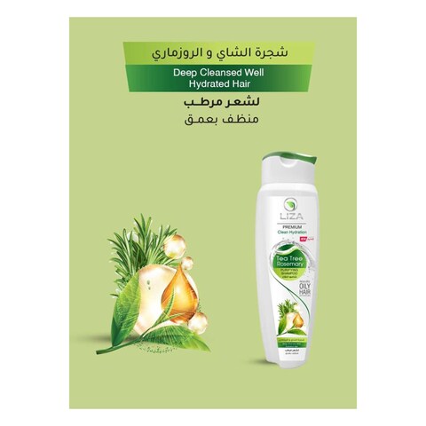 Buy Liza Premium Purifying Shampoo with Tea Tree - 600 ml Online ...