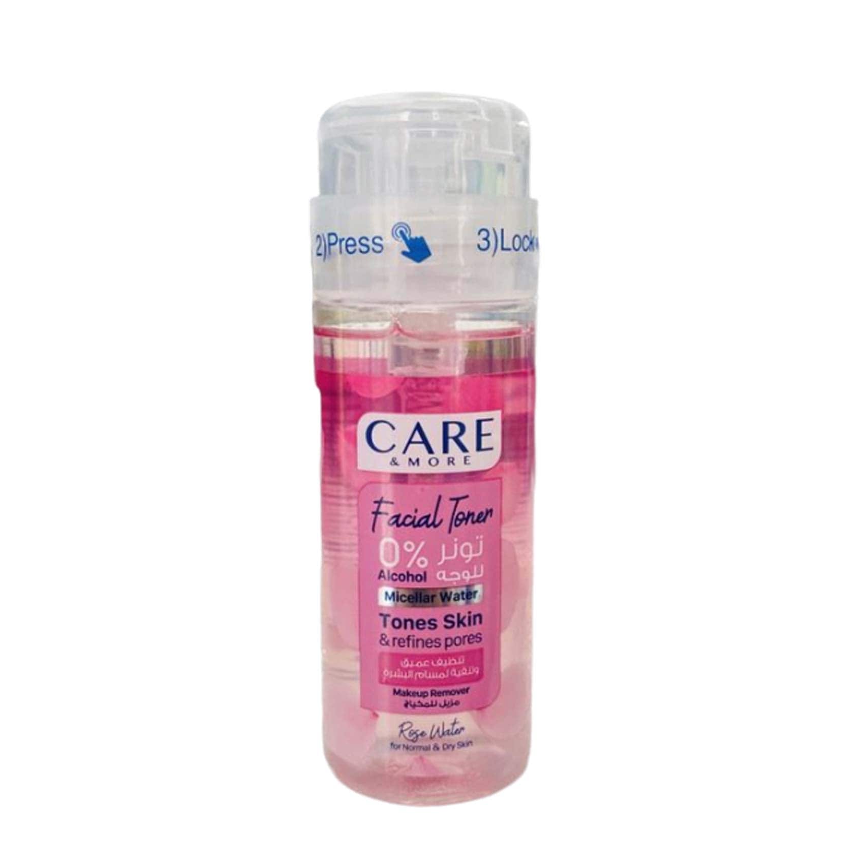Buy Care & More Facial Toner Rose Water - 150 ml Online | Carrefour Egypt