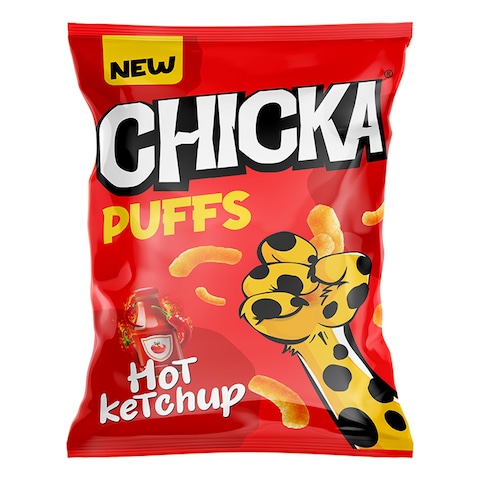 Buy Chicka Puffs with Hot Ketchup - 73gm Online | Carrefour Egypt
