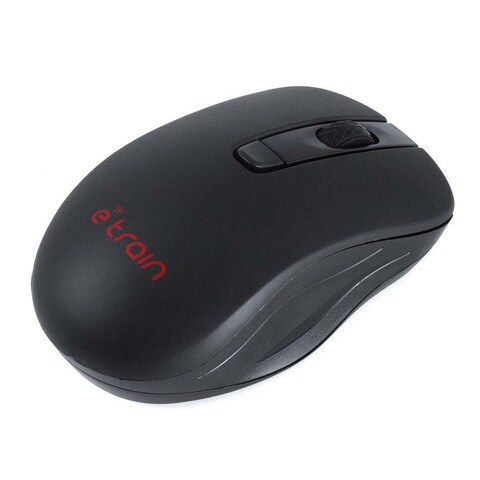 Buy E-Train Wireless Mouse 1200Dpi - Black - MO500 Online | Carrefour Egypt