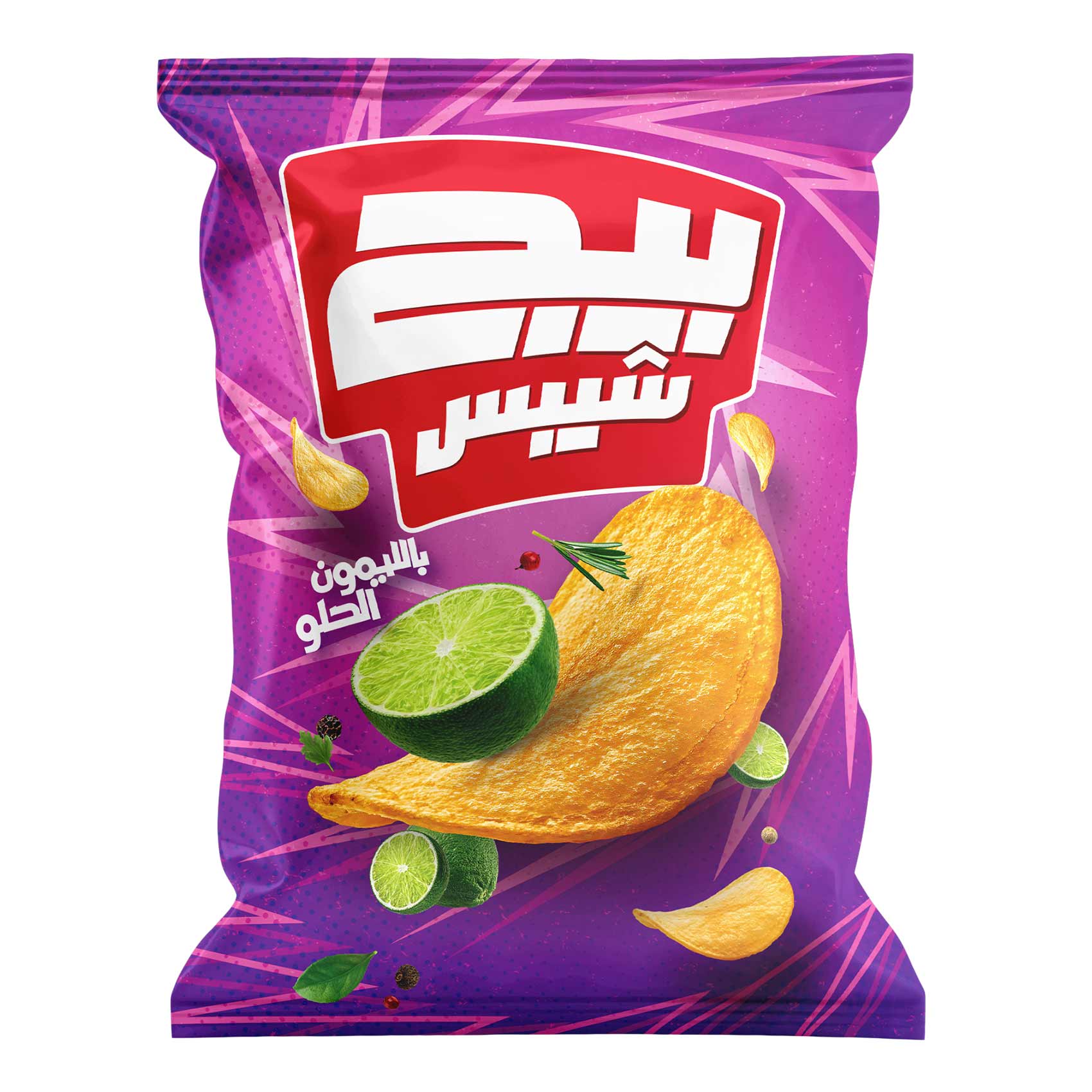Buy Big Chips Sweet Lemon Potato Chips - 63 gram Online | Carrefour Egypt
