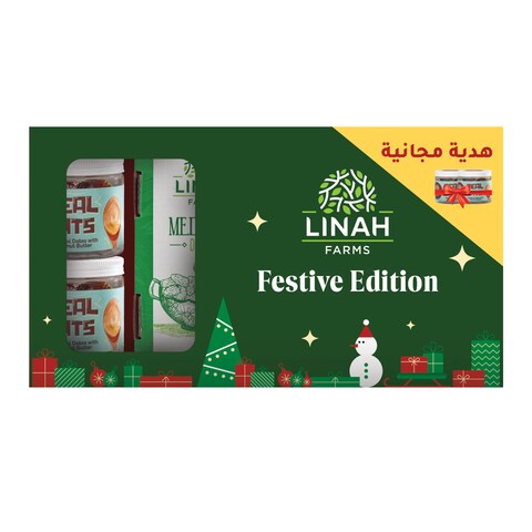 Buy Linah Farms Mini Medjool Dates - 1Kg + 2 Peanut Butter Medjool ...