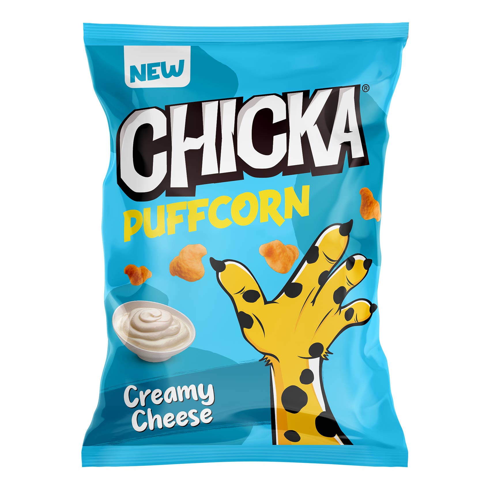 Buy Chicka Creamy Cheese Puffcorn - 60 gm Online | Carrefour Egypt
