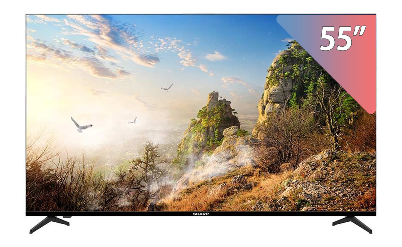 Buy Sharp 55-inch 4K UHD Smart Frameless TV - 4T-C55FJ16EX Online ...