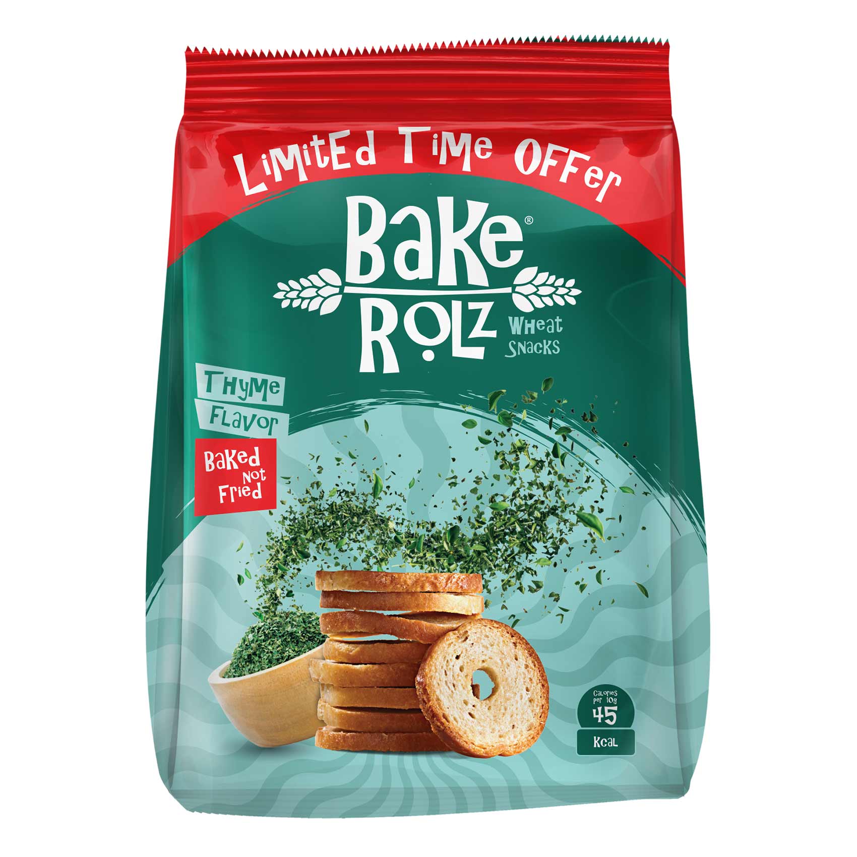 Buy Bake Rolz Super Size Thyme Flavor - 60 g Online | Carrefour Egypt