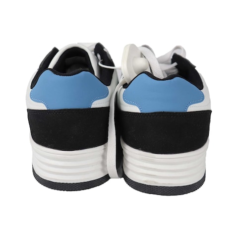 Buy MEN CASUAL SHOES 12417 WIT/GRY S44 Online | Carrefour Egypt