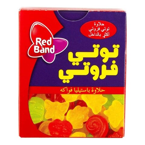 Buy Red Band Tutti Frutti Original Candy - 18gm Online | Carrefour Egypt