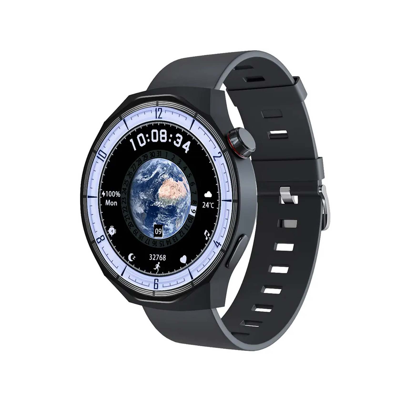 Buy Smart Gate Pro Amoled Smart Watch 1.43 Inches - Black Online ...