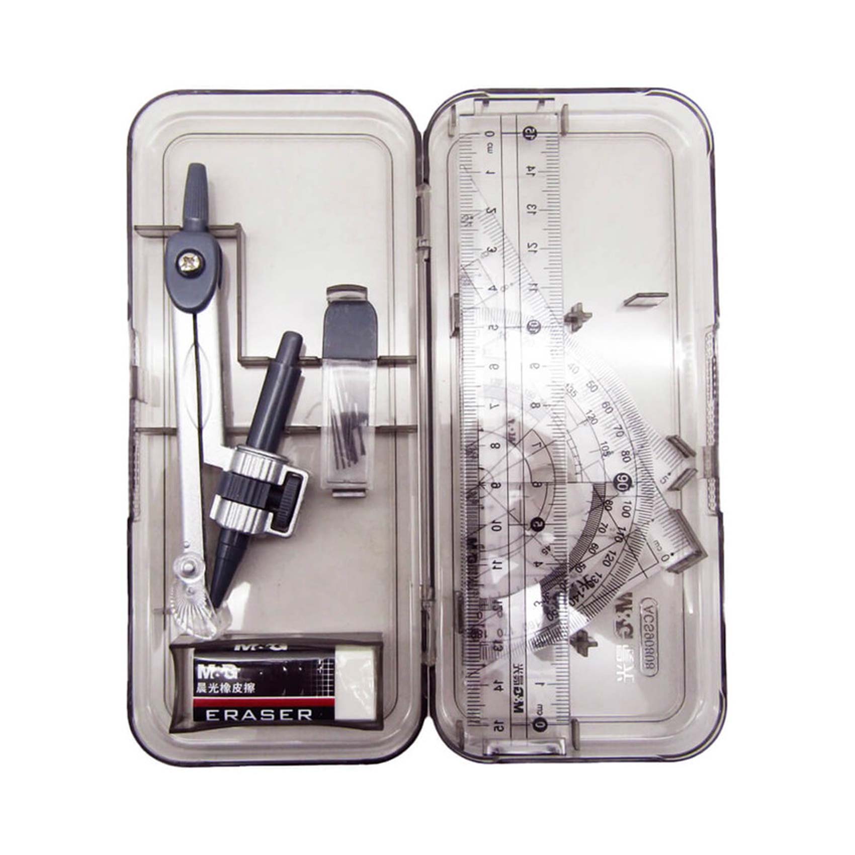 Buy M&G Geometry Drawing Set - 7 Pieces - ACS90808 Online | Carrefour Egypt