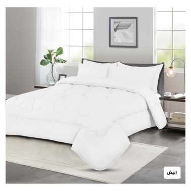Buy Forbed Microfiber Comforter - 175 x 220 Cm - White Online ...