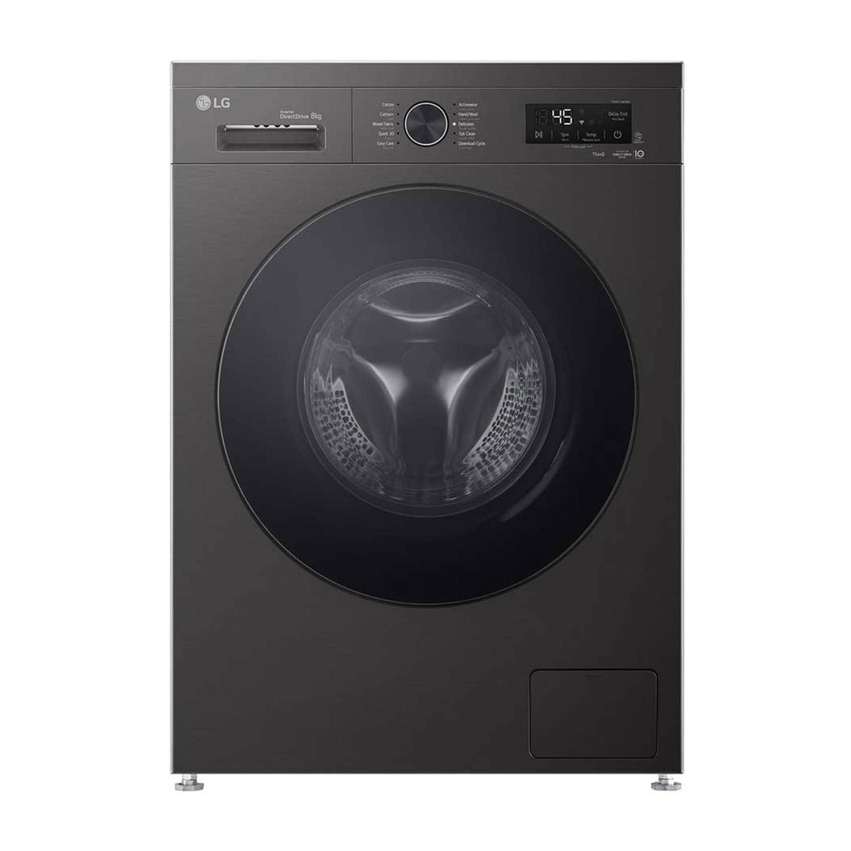 Buy LG Front Loading Wifi Inverter Washing Machine - 8KG - Platinum ...