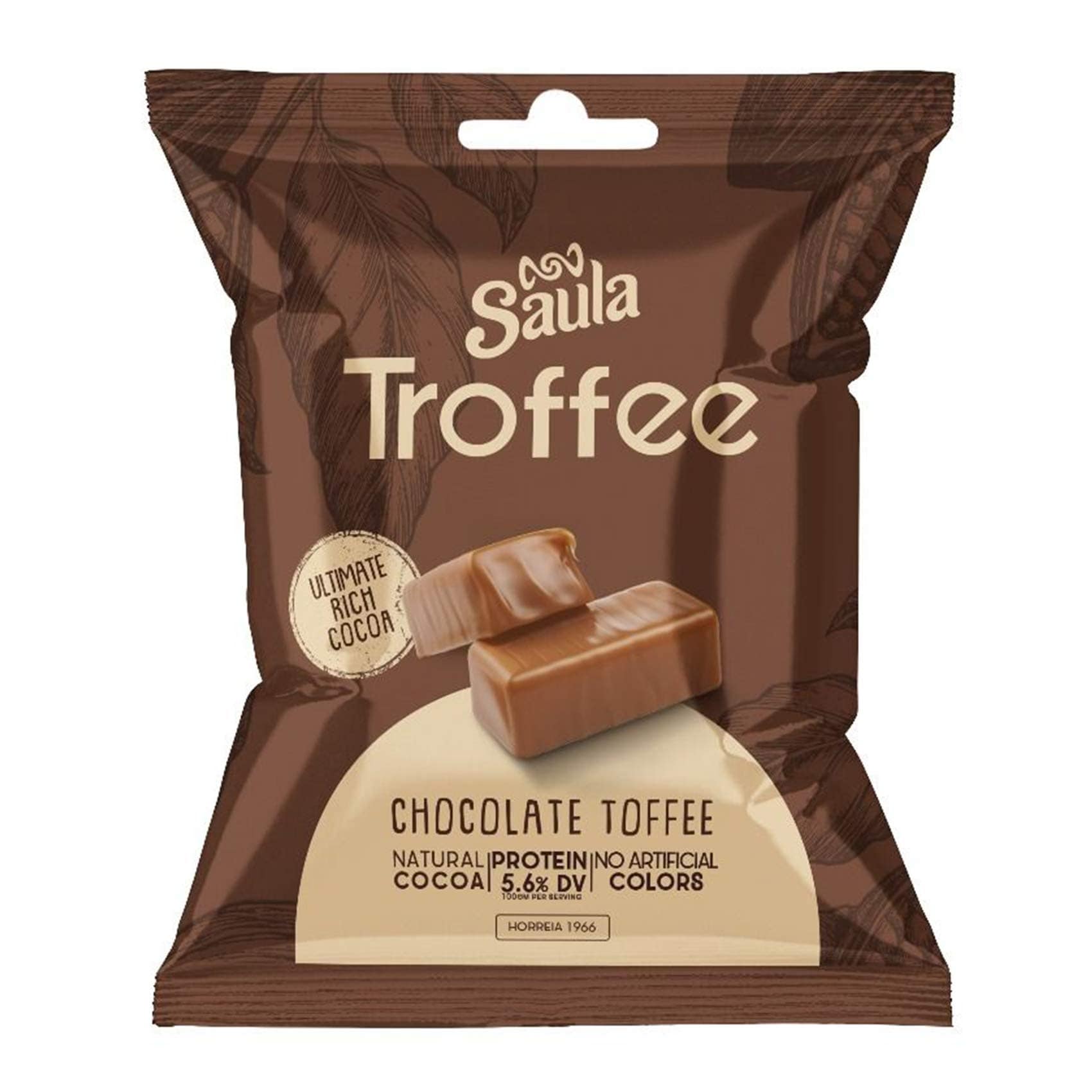 Buy Saula Troffee Chocolate Toffee - 25 Toffees Online | Carrefour Egypt