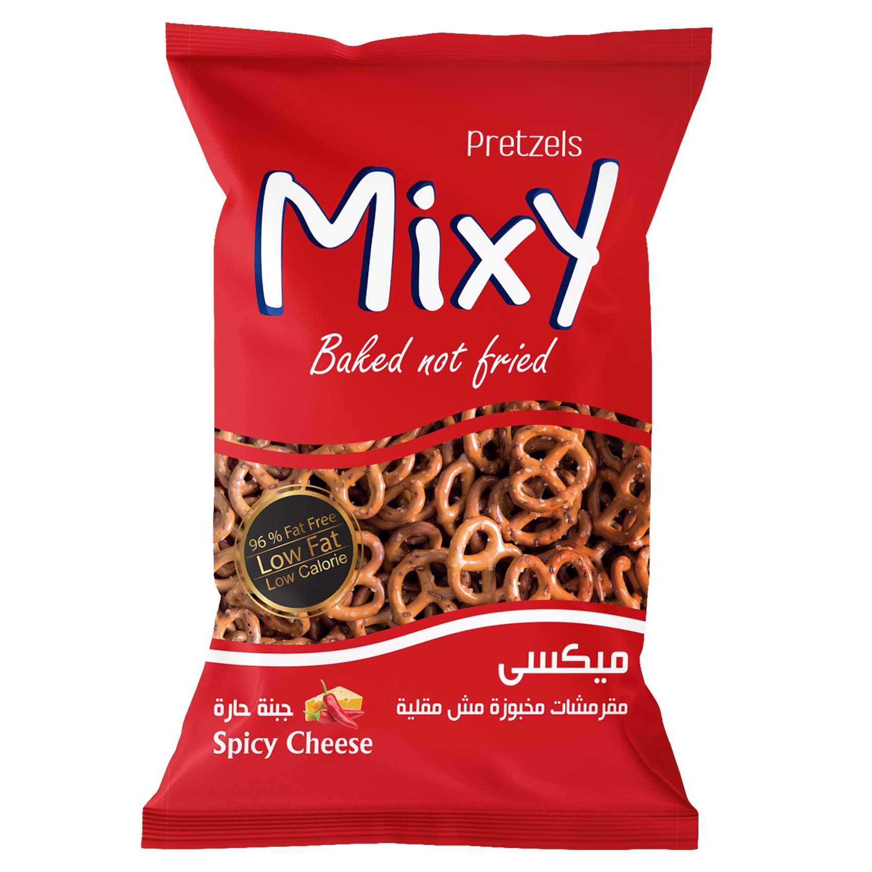Buy Pretzo Mixy Spicy Cheese Snacks - 125-135 gm Online | Carrefour Egypt