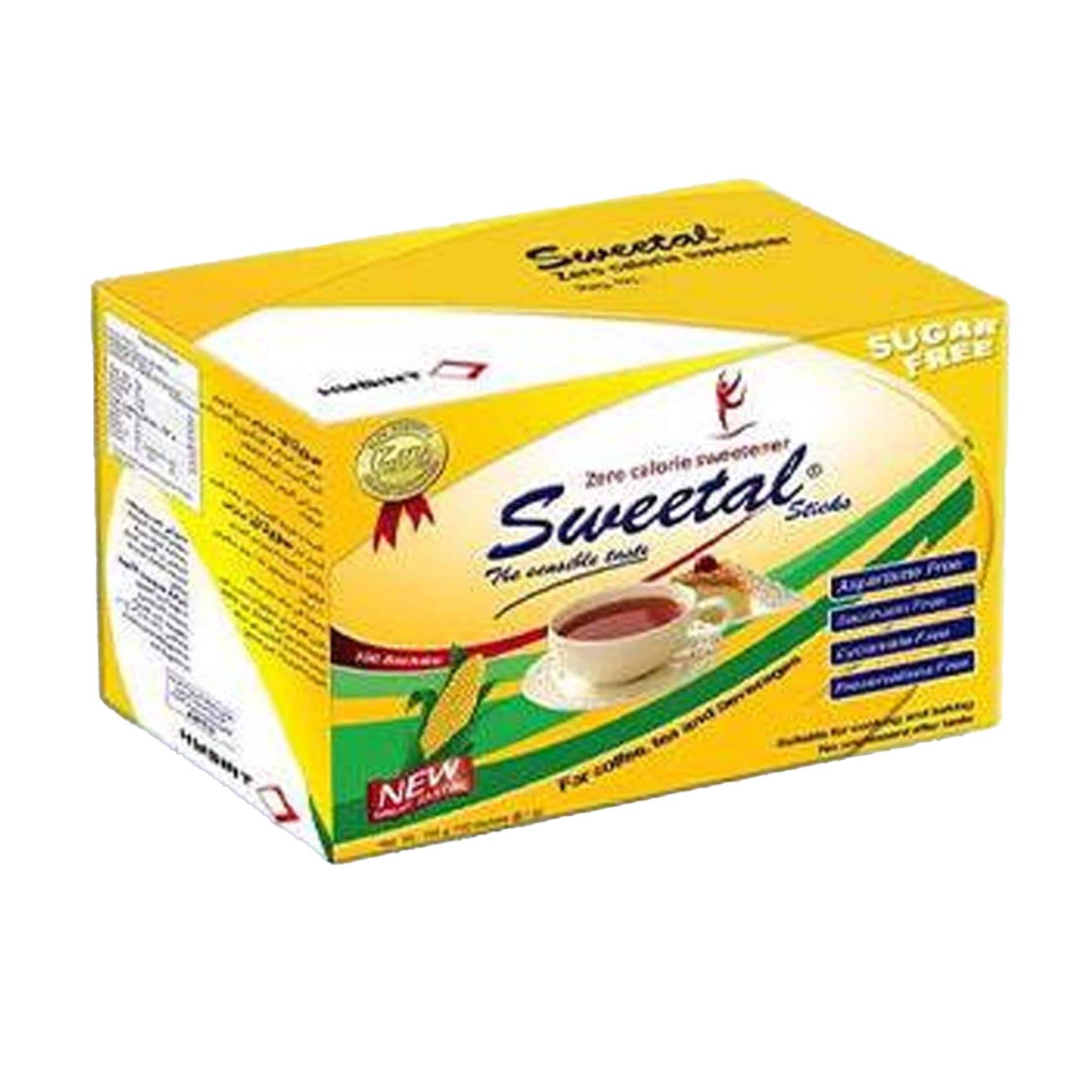 Buy Sweetal Diet Sugar - 25 Sachet Online | Carrefour Egypt