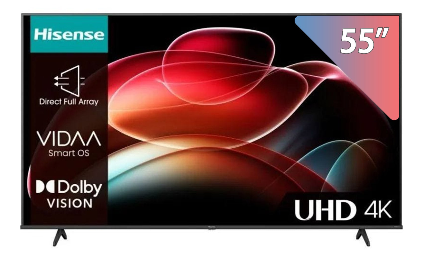 Buy Hisense 55-inch 4K Smart UHD TV -55A6K Online | Carrefour Egypt