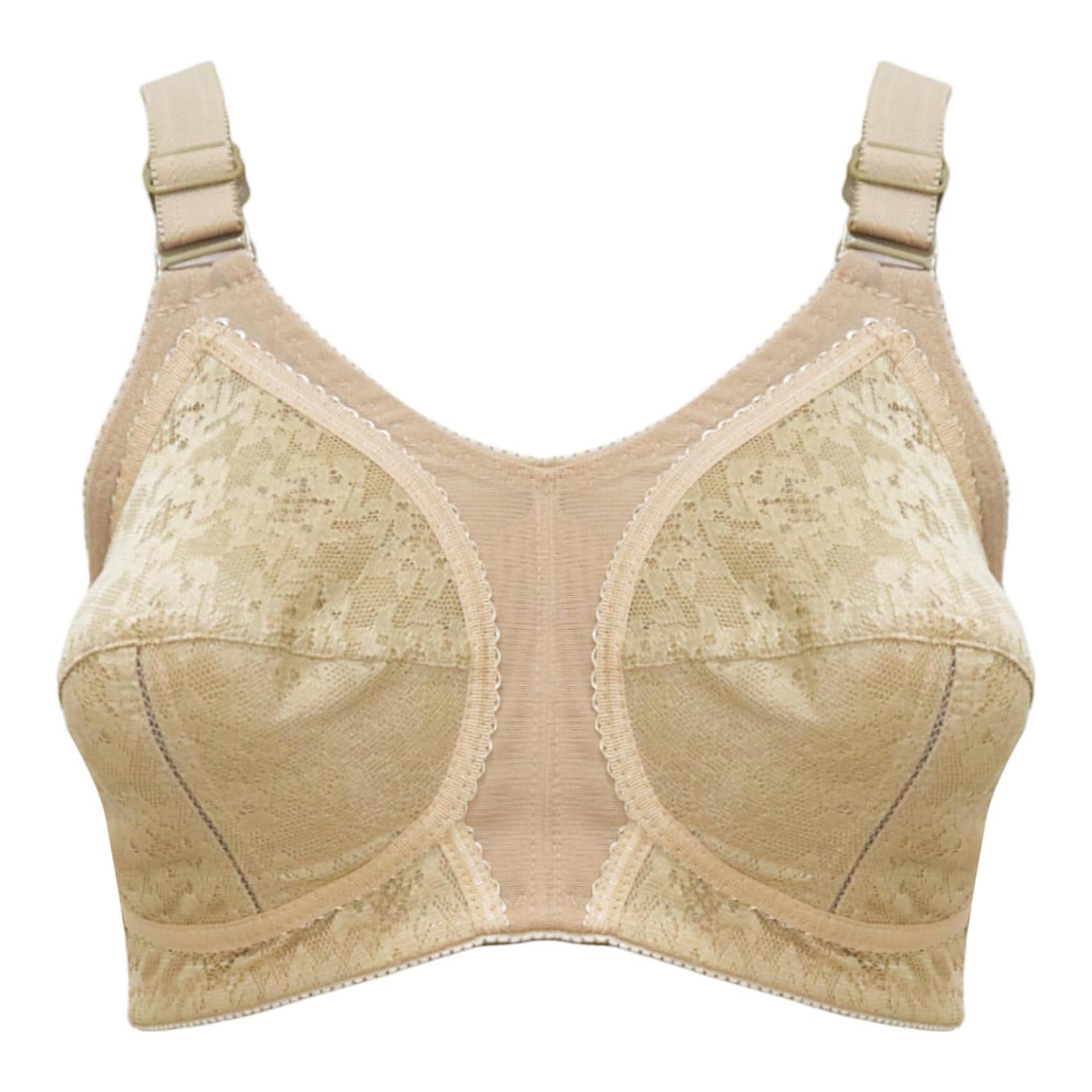 Buy Lasso Aroma Bra Cup D - Size 40 - Beige Online | Carrefour Egypt