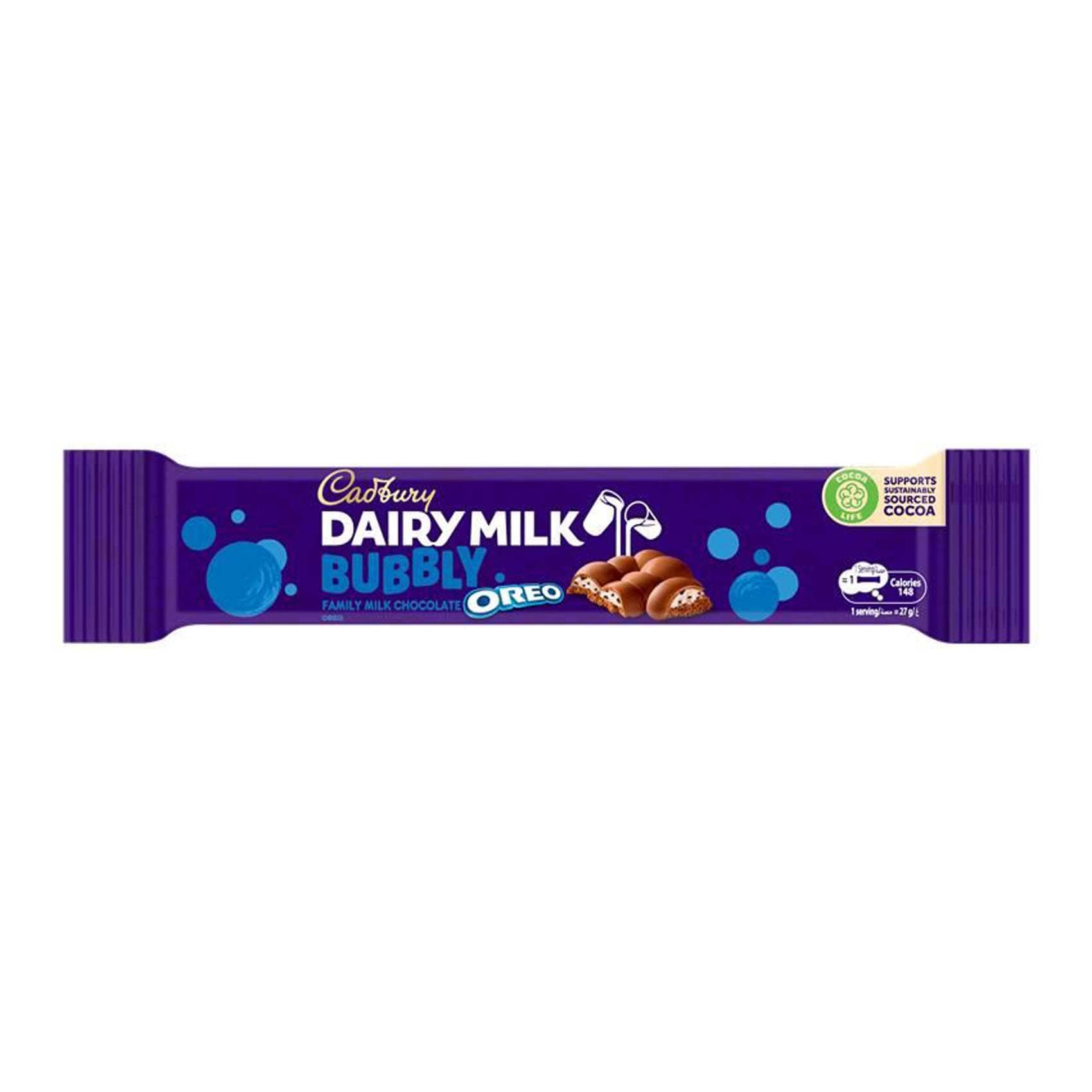 Buy Cadbury Dairy Milk Bubbly Oreo Chocolate Bar - 27gm Online ...