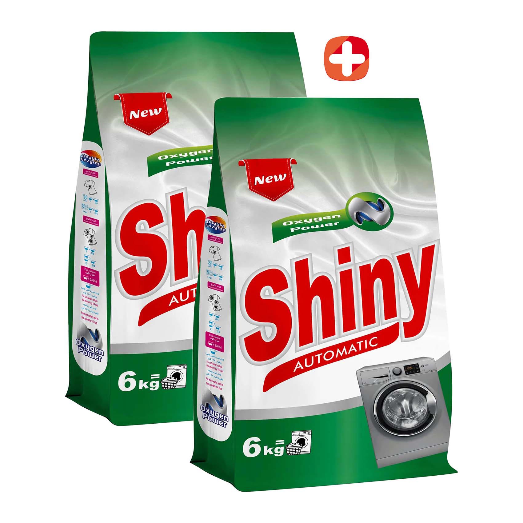 Buy Shiny Automatic Powder Detergent - 6 Kg - 2 Pieces Online ...