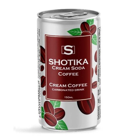 Shotika Carbonated Drink Cream Soda Coffee Flavor 150 Ml Online ...