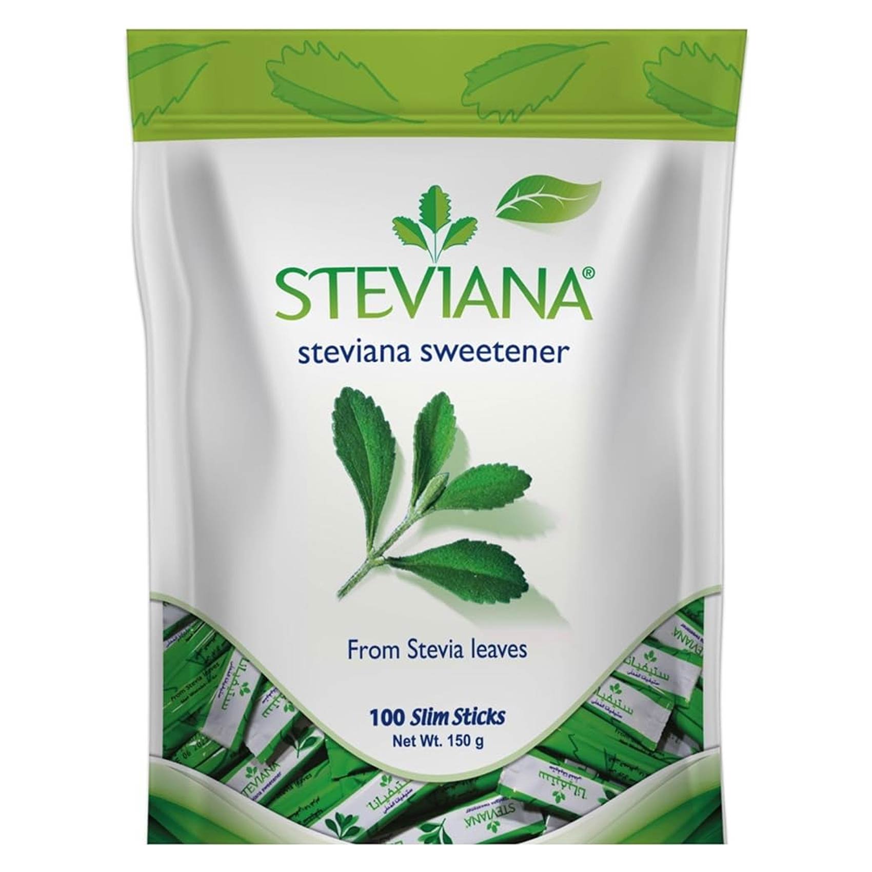 Steviana Stevia Sweetener Slim Stick 150 Gram 100 Sachets Online Carrefour Jordan