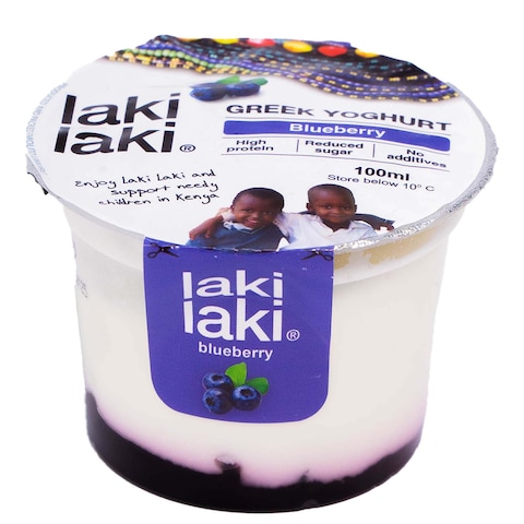 Buy Laki laki Greek yoghurt blueberry 100ml Online | Carrefour Kenya