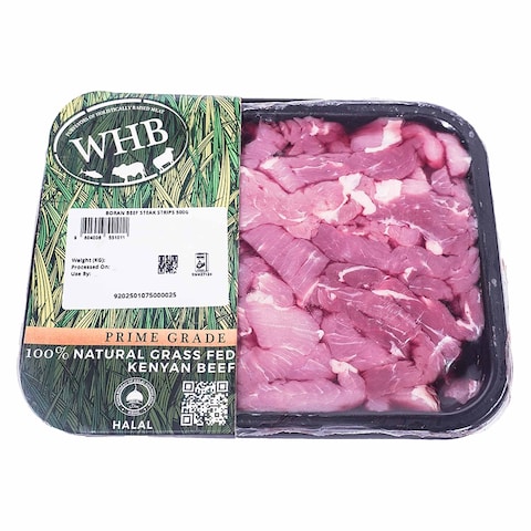 Buy Premium Beef Steak Strips 500 grams Online | Carrefour Kenya