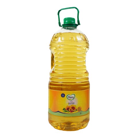 Buy Flora Sunflower Cooking Oil 5L Online | Carrefour Kenya