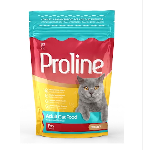 Buy Proline Adult Cat Food Fish 400g Online | Carrefour Kenya
