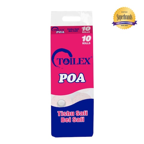Buy Toilex Poa Pink Toilet Tissue 10S Online | Carrefour Kenya