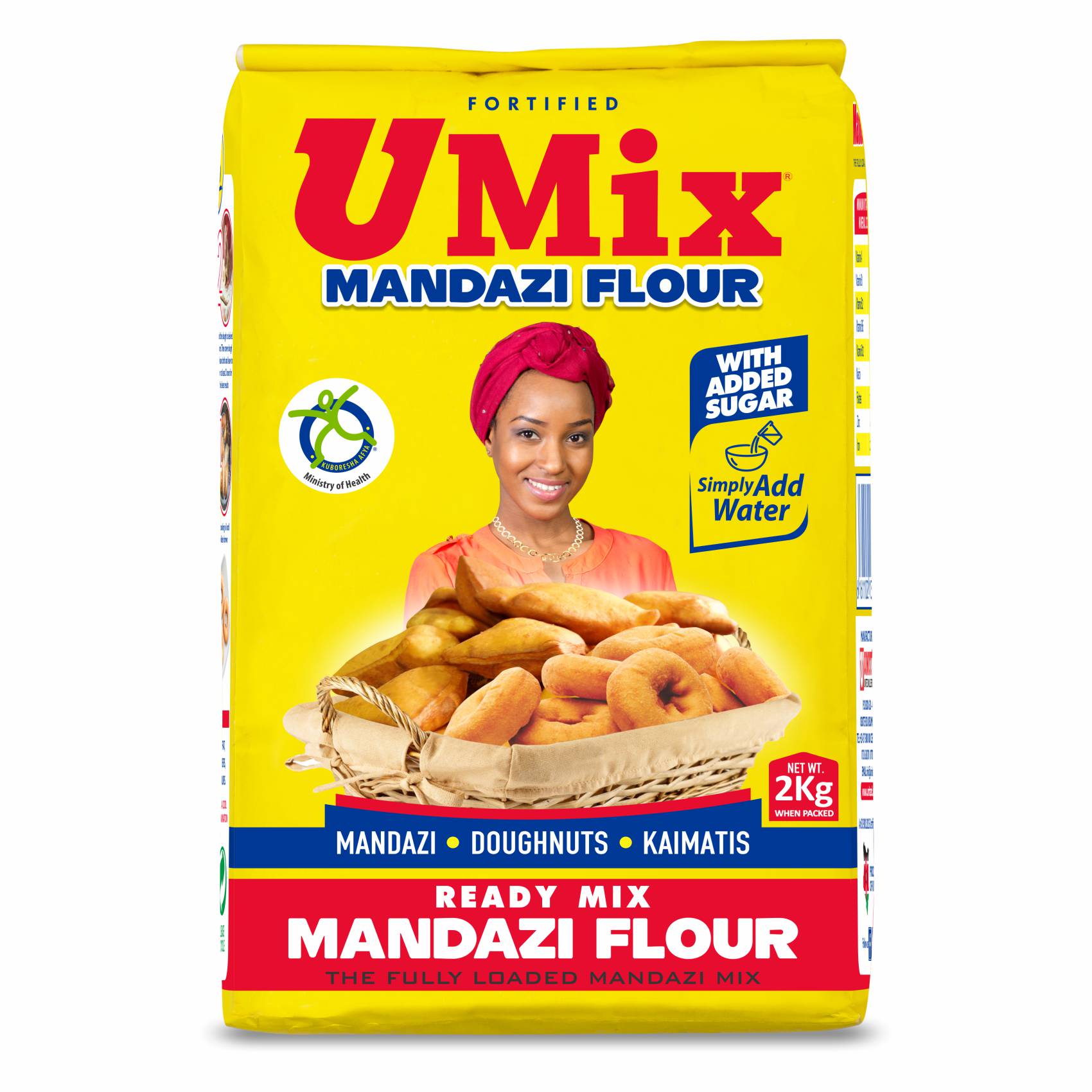 Buy U Mix Fortified Mandazi Flour 2kg Online | Carrefour Kenya