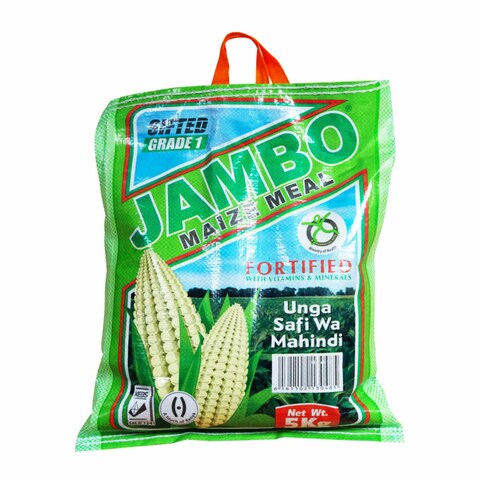 Buy Sifted Jambo Maize Meal 5Kg Online | Carrefour Kenya
