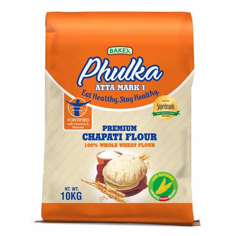 Buy Phulka Atta Mark 1 Chapati Flour 10Kg Online | Carrefour Kenya