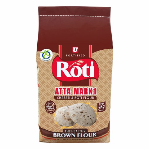 Buy Roti Atta Mark 1 Chapati And Roti Brown Flour 5kg Online ...