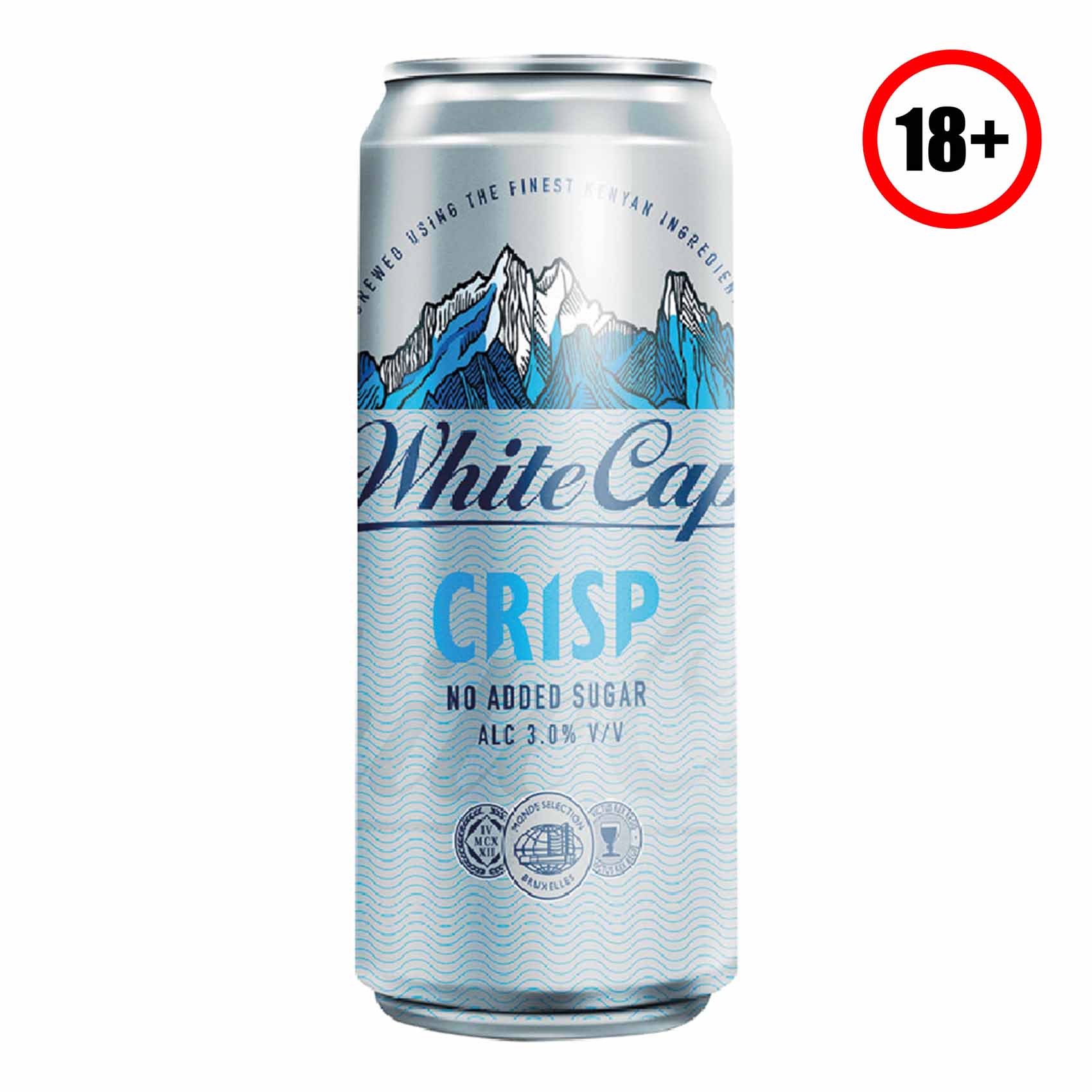 Buy White Cap Crisp Can Beer 330Ml Online | Carrefour Kenya