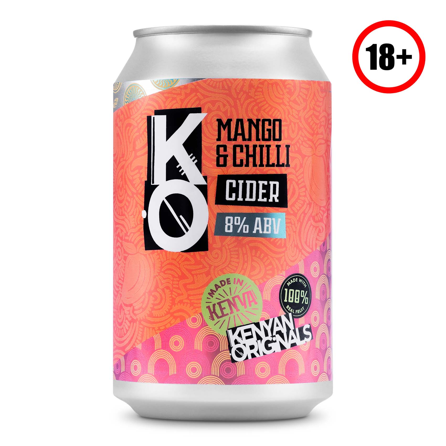 Kenyan Originals Mango & Chilli Cider Can